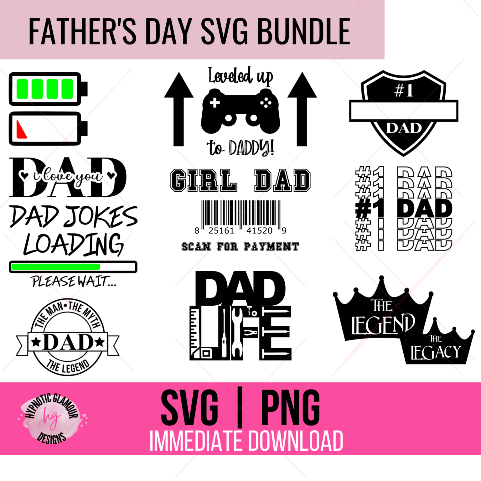 Father's Day Bundle - Hypnotic Glamour Designs