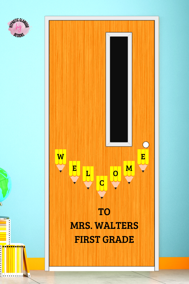 Back to School Door Ideas - Hypnotic Glamour Designs